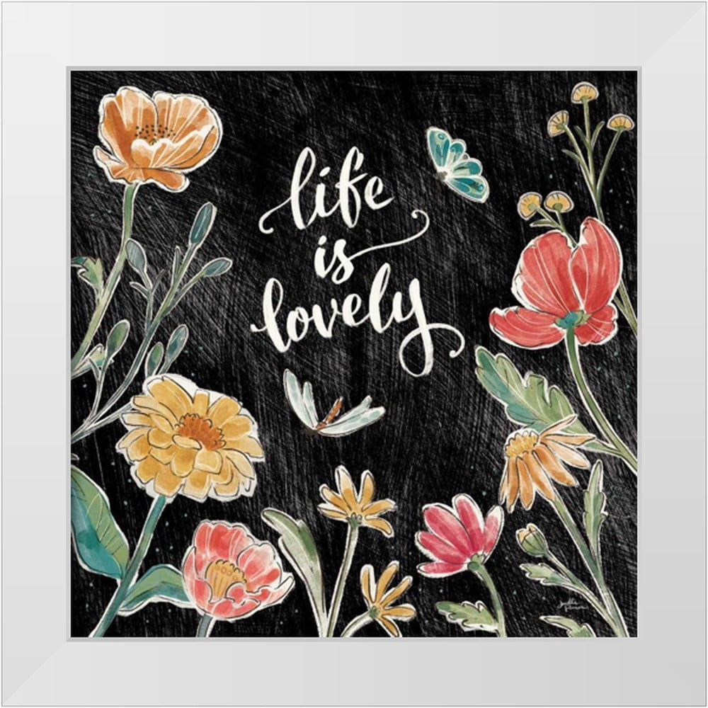 Penner, Janelle 26x26 White Modern Wood Framed Museum Art Print Titled ...