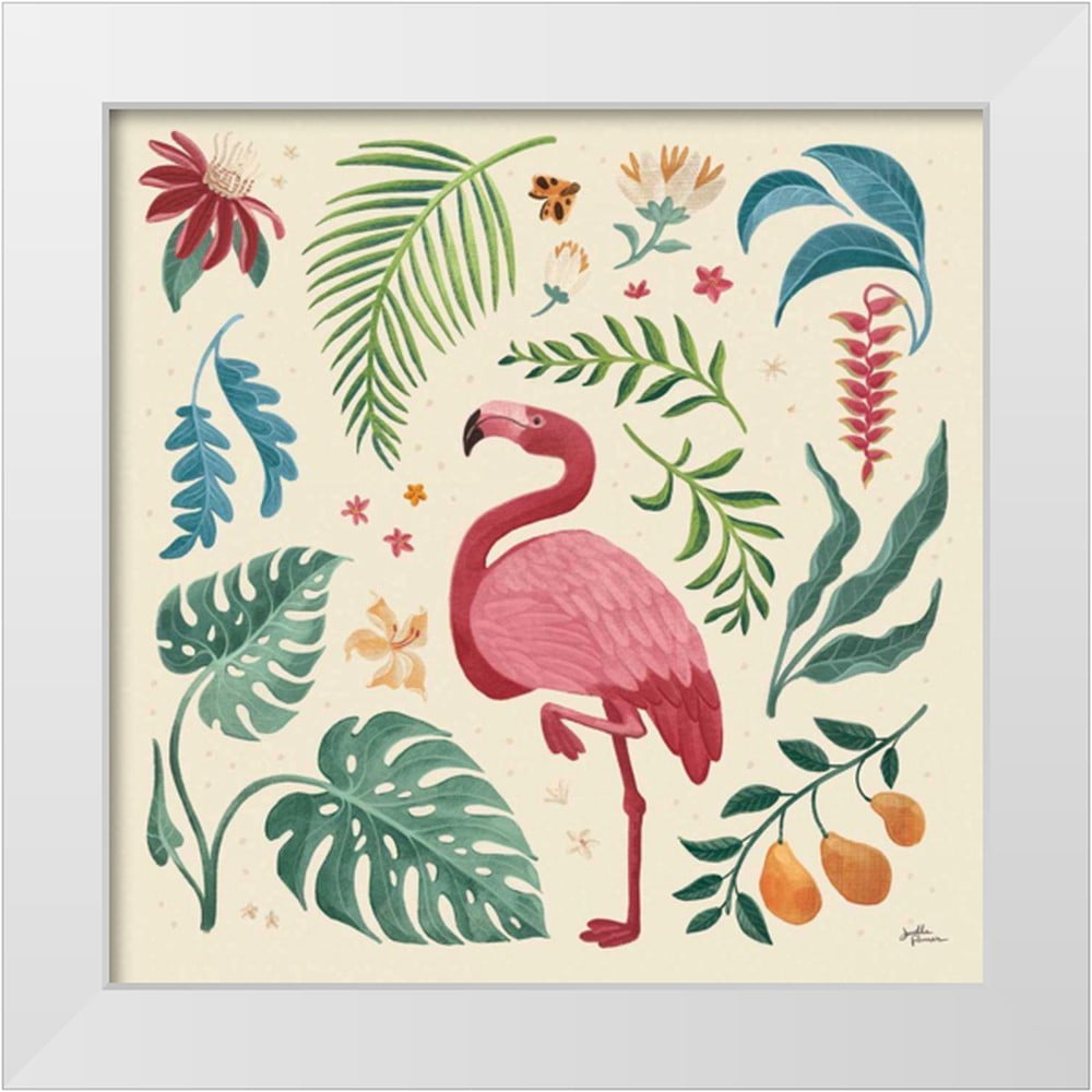 Penner, Janelle 26x26 White Modern Wood Framed Museum Art Print Titled ...