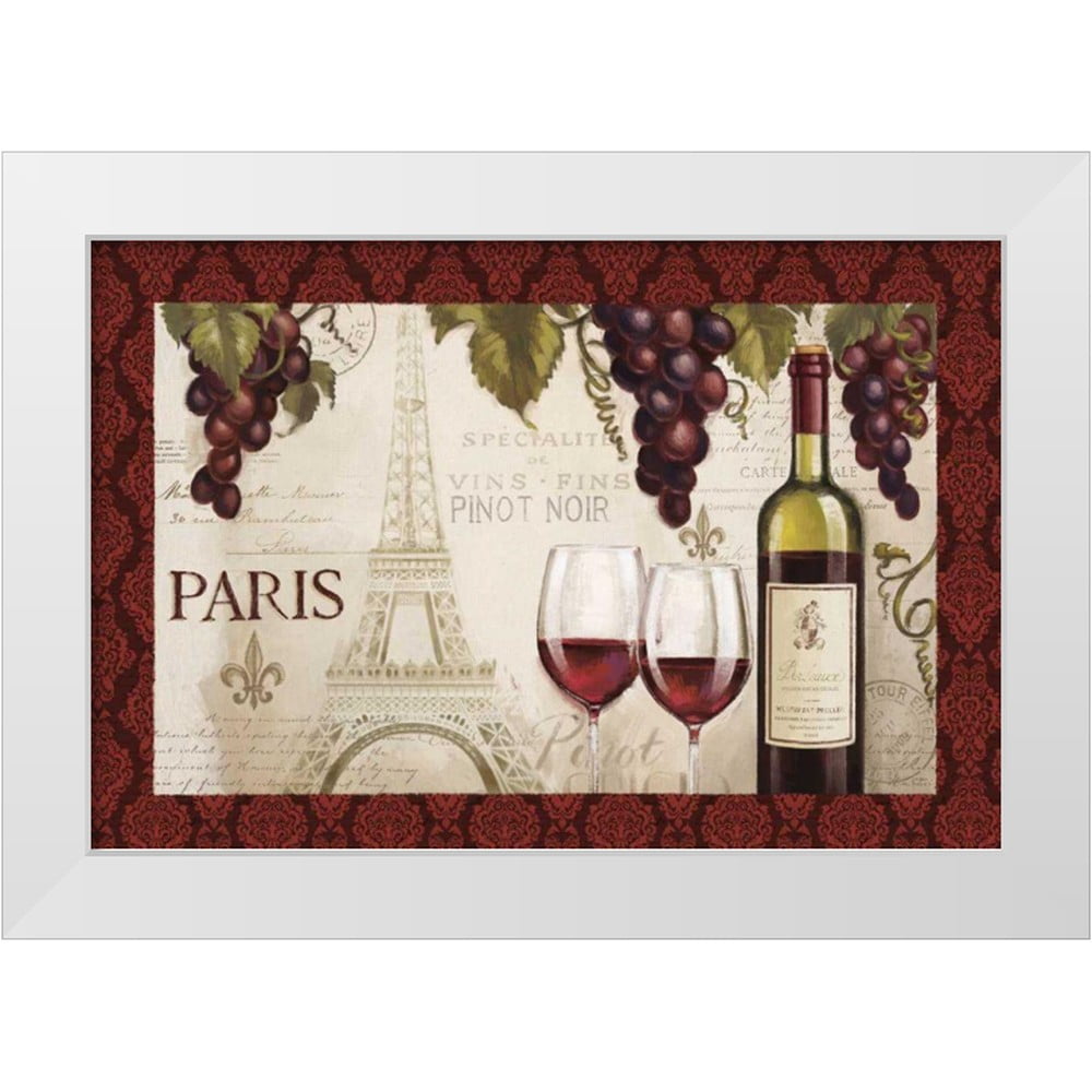 Penner, Janelle 32x23 White Modern Wood Framed Museum Art Print Titled ...