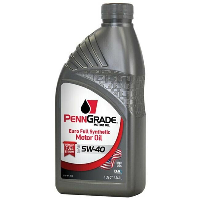 Penngrade Motor Oil BPO61316 5-40W Euro Motor Oil - Walmart.com