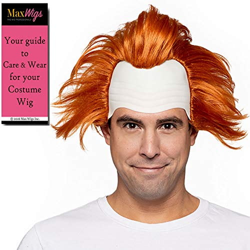 Pennie Wise 2017 Color Burnt Orange - Enigma Wigs Clown Movie Monster ...