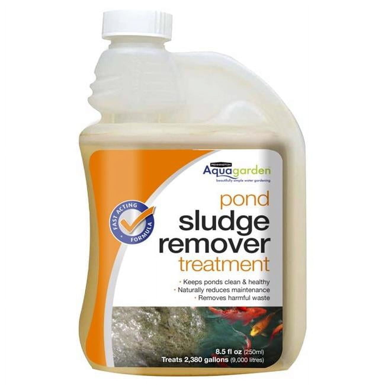 Pennington 8108199 8.45 fl oz Aquagarden Sludge Reducer, Orange - Pack ...