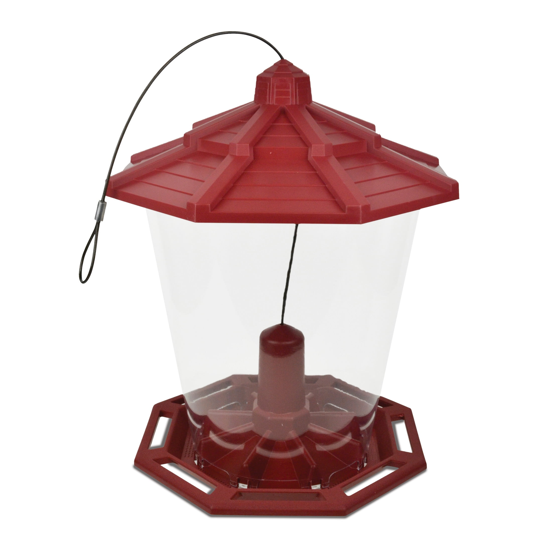 Pennington Earth Smart Red Recycled Resin Grand Ecozebo Wild Bird ...