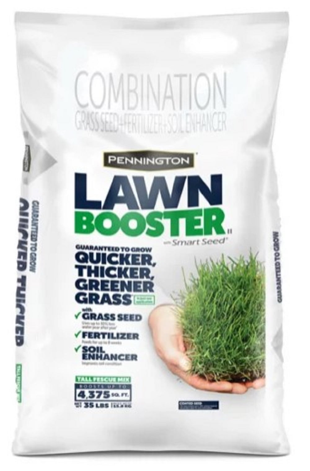 Pennington Lawn Booster Tall Fescue Grass Seed & Fertilizer Mix, Sun to ...