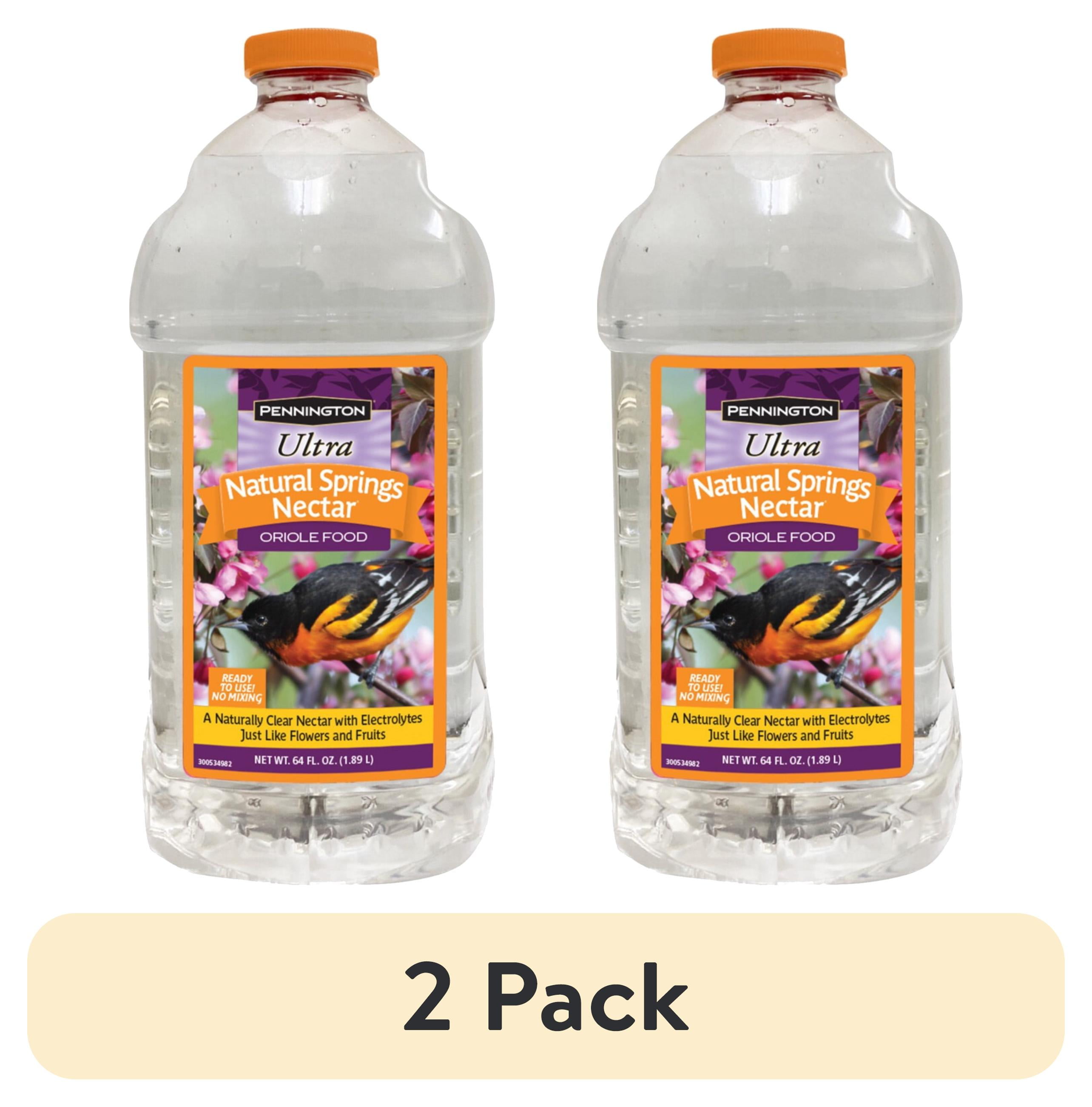 (2 pack) Pennington Natural Springs Ready to Use Fresh Oriole Nectar ...
