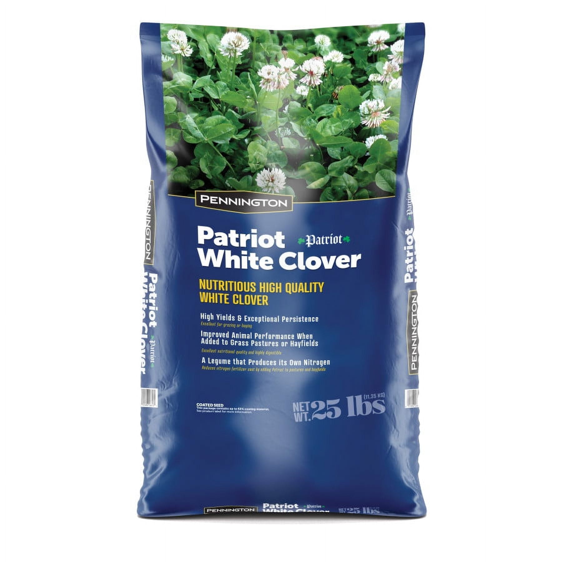Pennington Patriot White Clover 25lb - Walmart Business Supplies