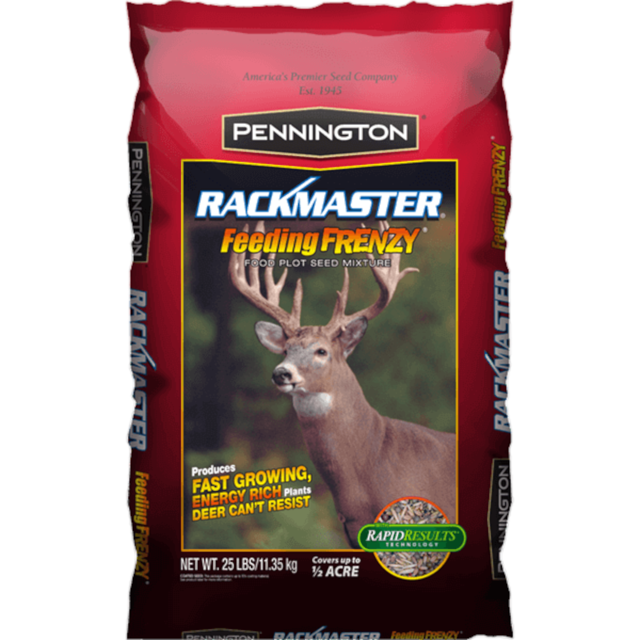 Pennington Rackmaster Feeding Frenzy Food Plot Seed Mixture 25 lb ...
