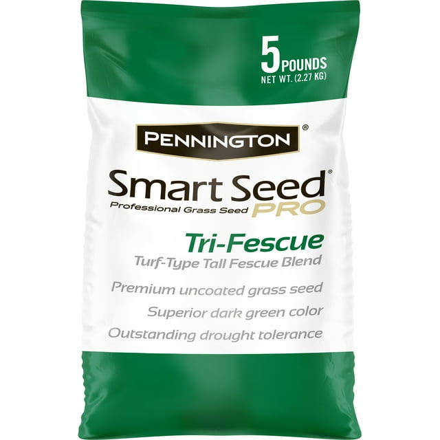 Pennington Smart Seed Pro Grass Seed Tri-Fescue Grass Blend, 5 lb., 1 ...
