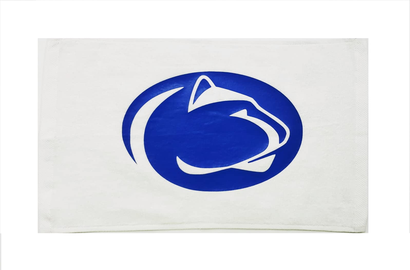 Pennsylvania 100% Cotton 11"x18" White Rally Towel Navy HTV Vinyl Hand ...