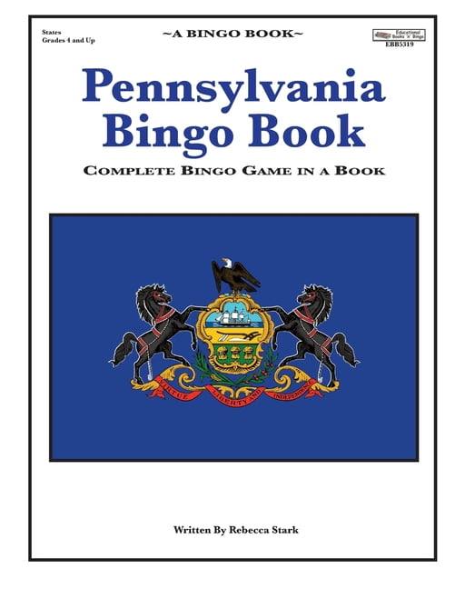 Pennsylvania Bingo Book: Complete Bingo Game in a Book (Paperback ...