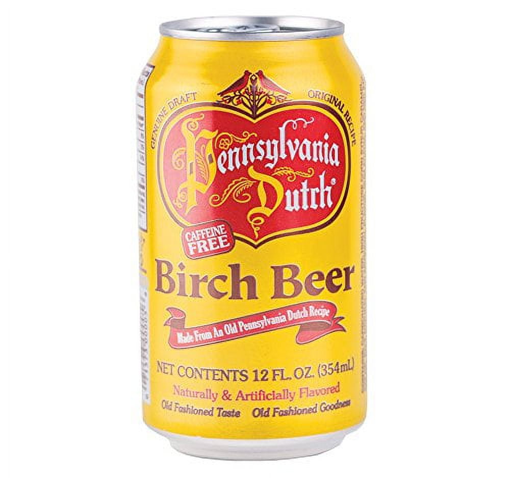 Pennsylvania Dutch Birch Beer, 12 Oz Cans, 12 Pack, Refreshingly Soft ...