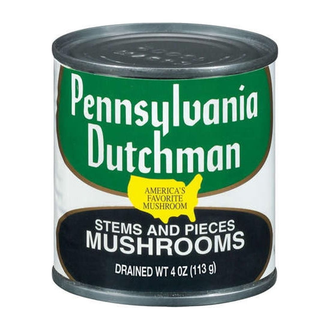Pennsylvania Dutchman Sliced Mushroom Pieces, Jarred Food, 12 Pack 4 oz ...