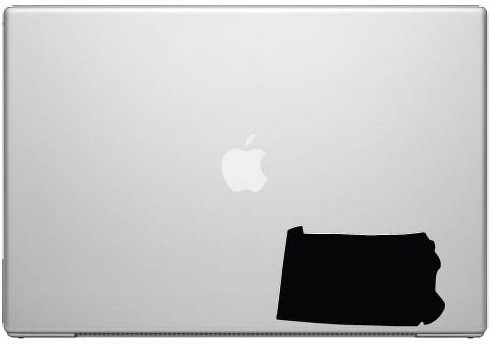 Pennsylvania Keystone State Pride Decal Sticker -Black 5" Vinyl Decal ...