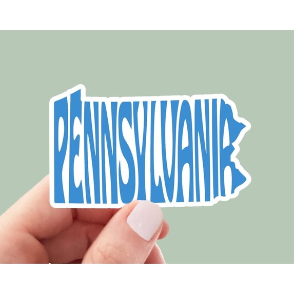 Pennsylvania State Pennsylvania State Sticker - Walmart.com