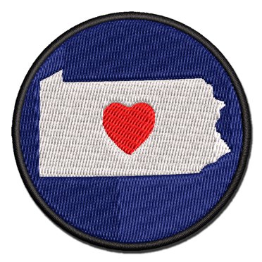 EKG Pulse Heart Beat Applique Multi-Color Embroidered Iron-On Patch - 2 ...