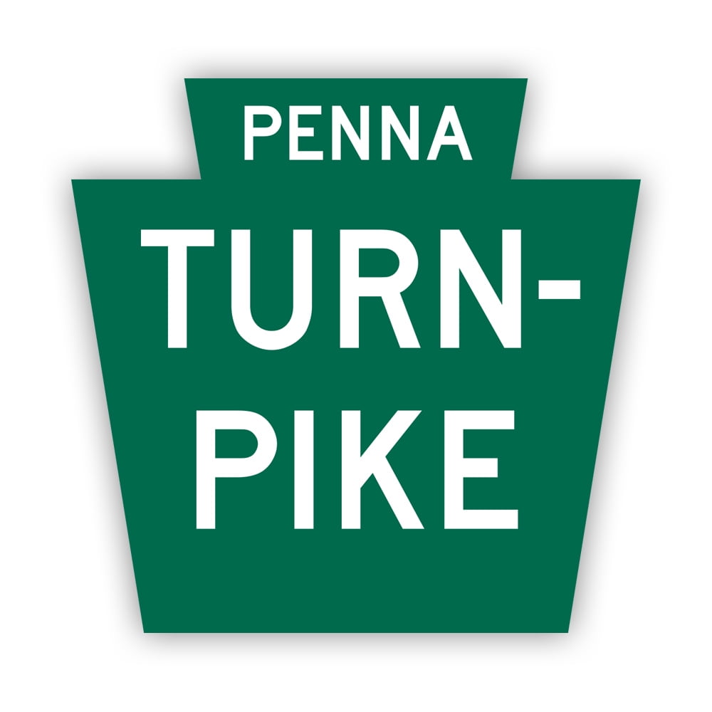Pennsylvania Turnpike Sticker Decal - Self Adhesive Vinyl ...