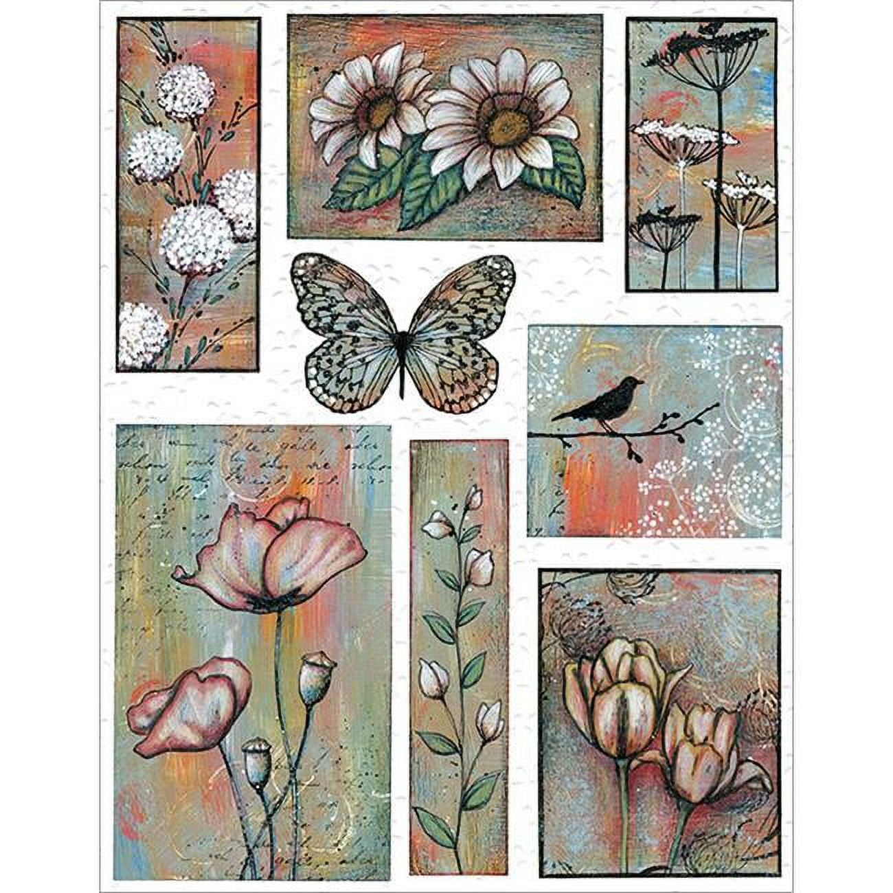 Penny Black PB10STKR-225 Penny Black Sticker Sheet-Promise Of Spring ...