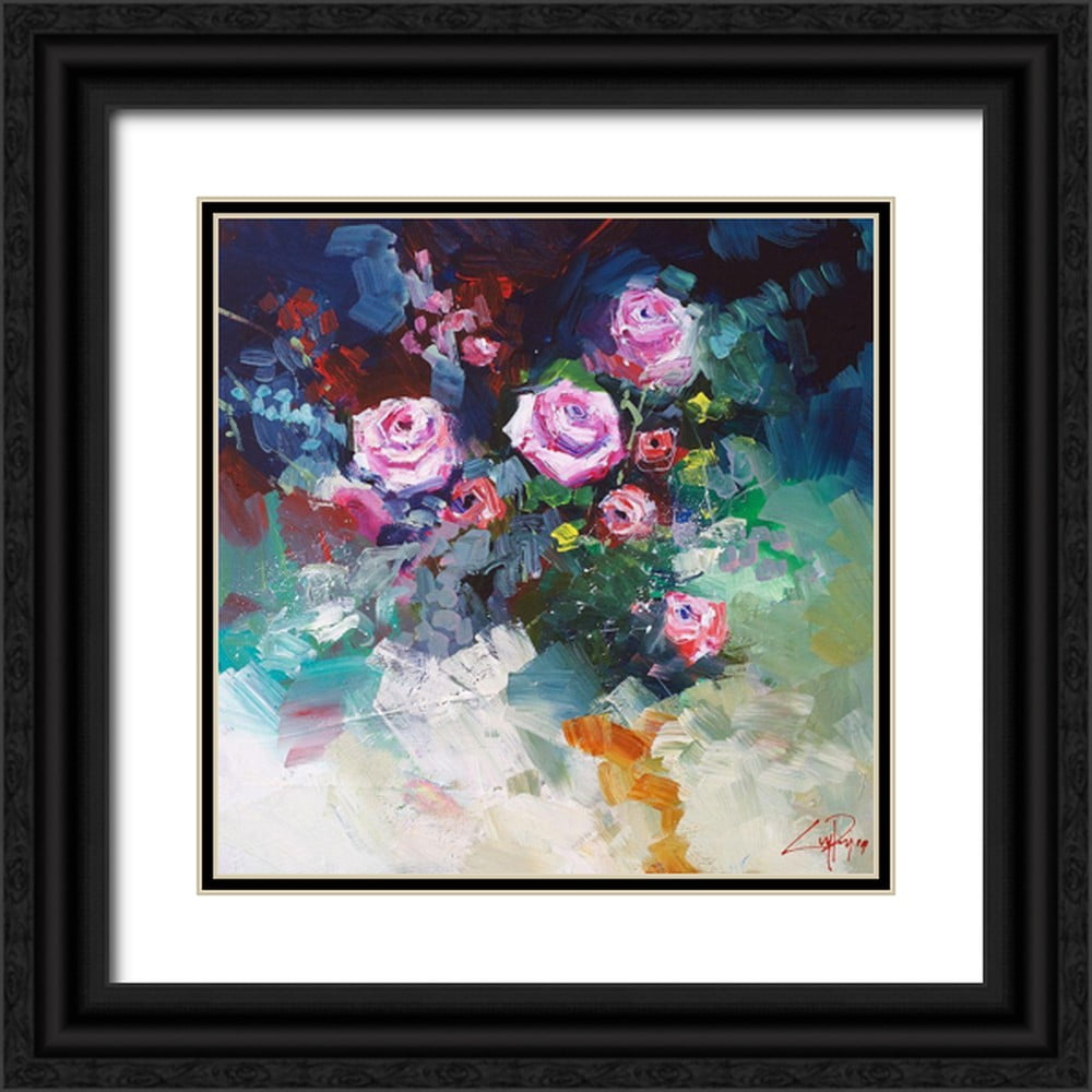 Penny, Craig Trewin 26x26 Black Ornate Wood Framed with Double Matting ...