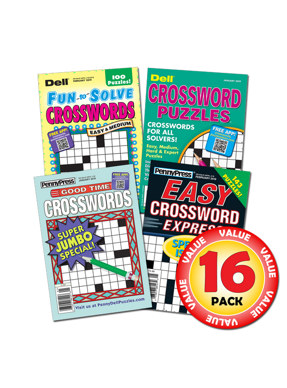 Crossword Puzzle Books in Game & Activity Books - Walmart.com