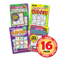 Penny Dell 16-Pack Sudoku Puzzles Variety Books - Easy and Engaging for ...