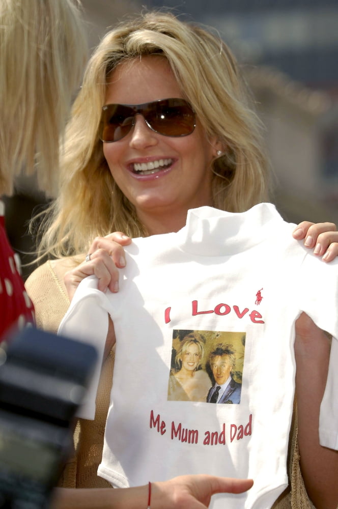 Penny Lancaster At The Induction Ceremony For Star On The Hollywood ...