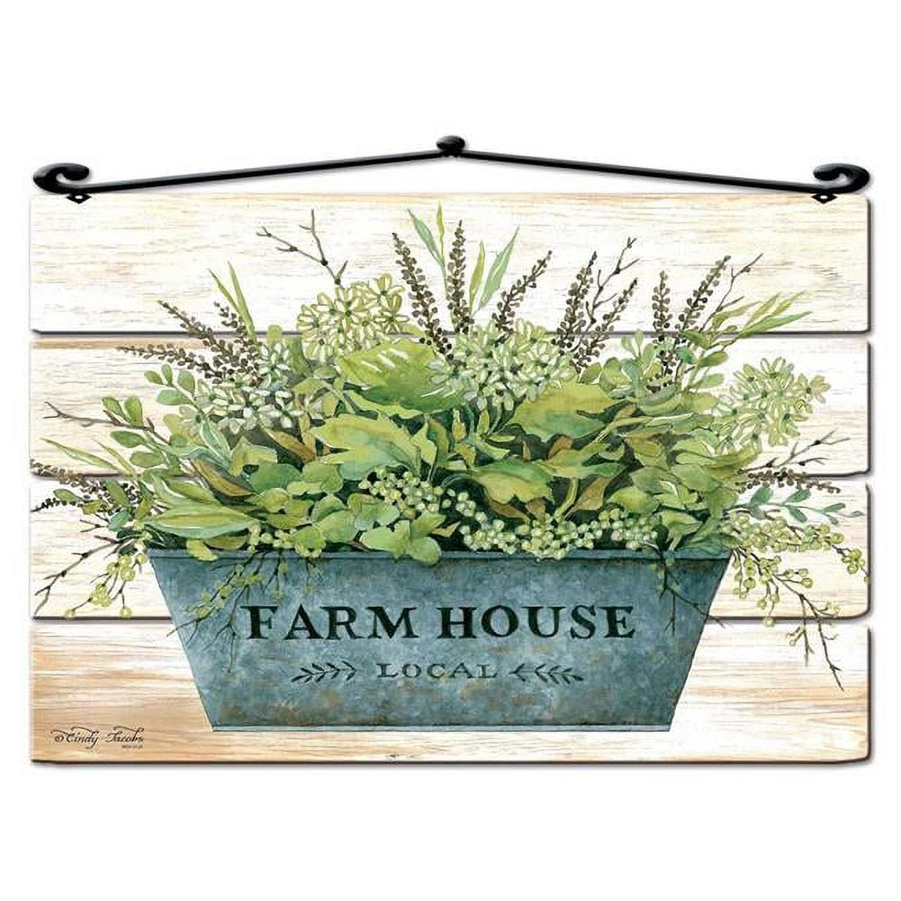 Penny Lane CIN067 18 x 13 in. Gal Planter Farmhouse Custom Shape Sign ...