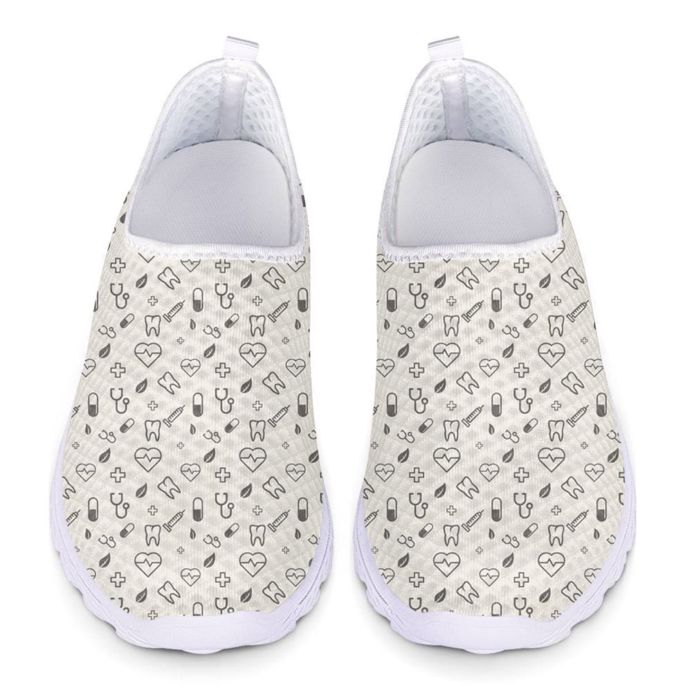 Penny Loafers Women Sneakers Cute Dentist Dental Equipment Print Summer ...