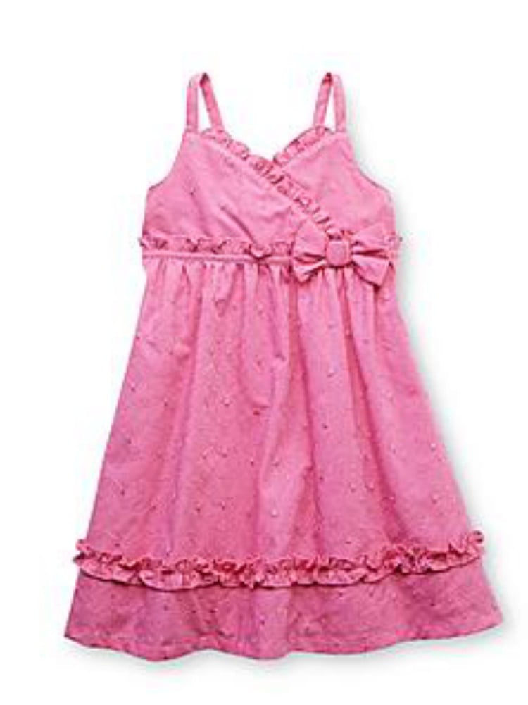 Penny M Sundress Infant & Toddler Girls Pink Ruffeled Sun Dress 12m ...