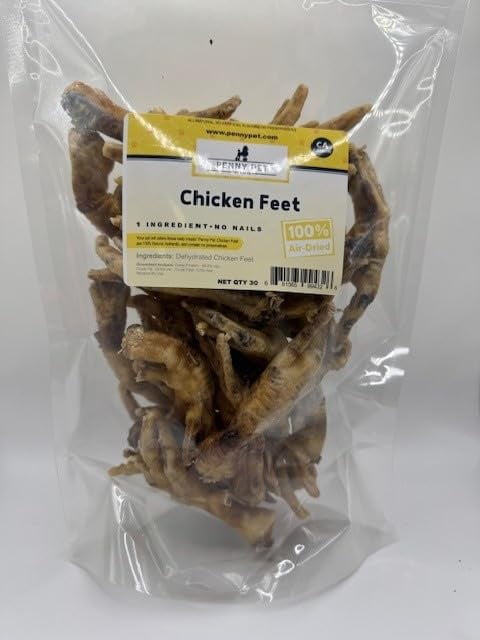 Penny Pet's Chicken Feet for Dogs - Hand-Made in USA, No Nails Only ...