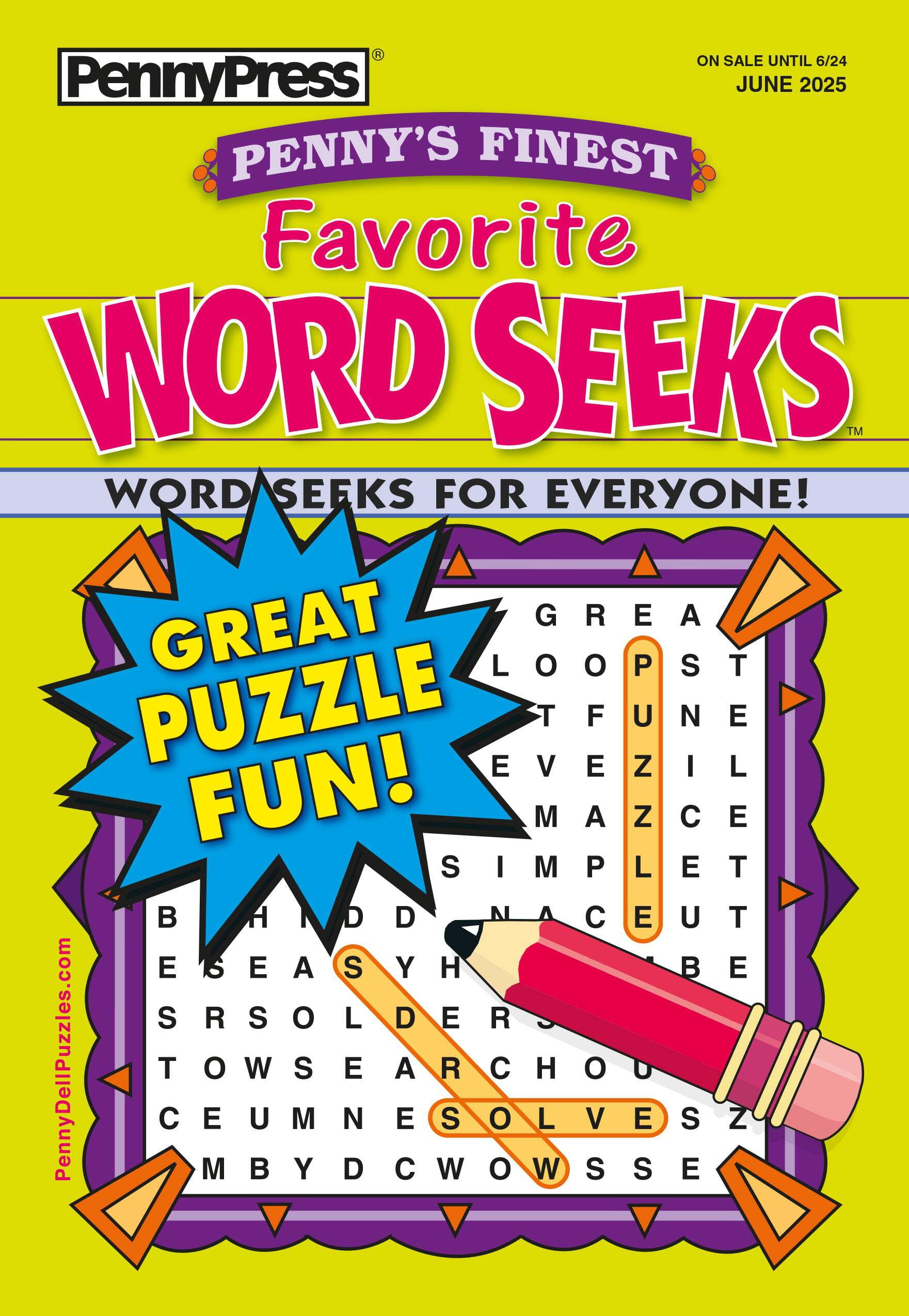 Penny Press - Finest Word Seeks: Keep Your Brain Sharp With Fun ...