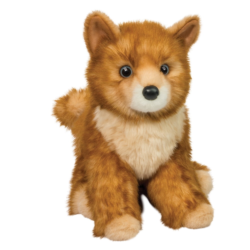Penny Red Pomsky Russett Dog Plush Toy Stuffed Animal by Douglas Cuddle ...