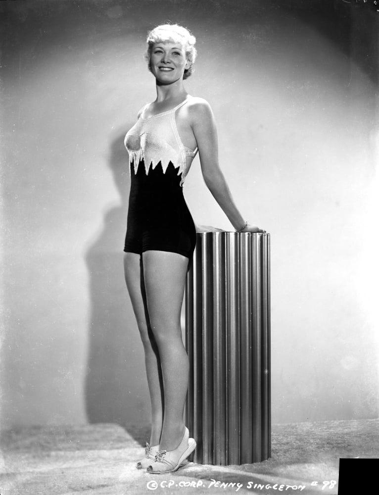 Penny Singleton Posed in Sexy Sportswear Portrait Photo Print (8 x 10) - Walmart.com