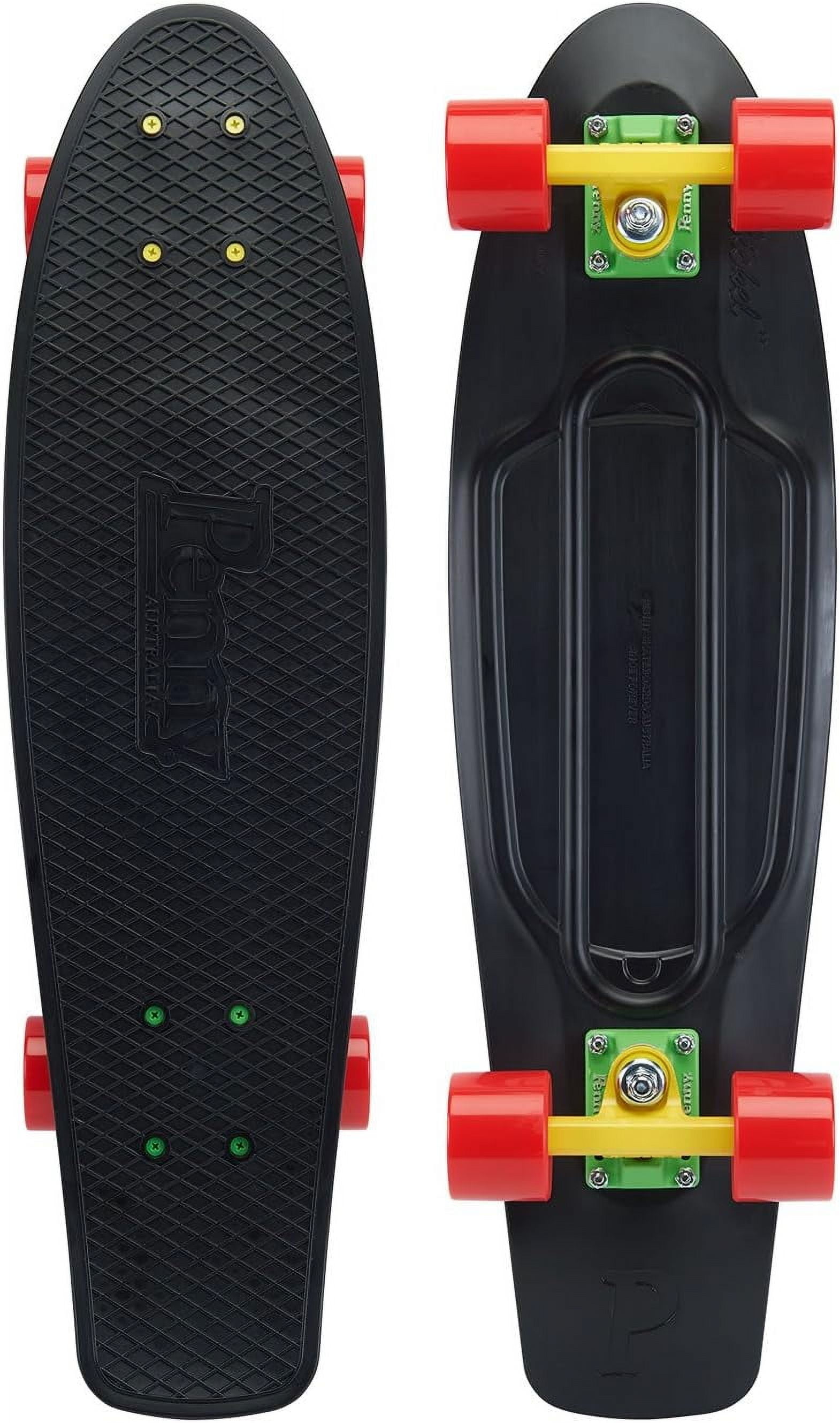 Penny Skateboards Standard Skateboards, Rasta, 27-Inch - Walmart.com