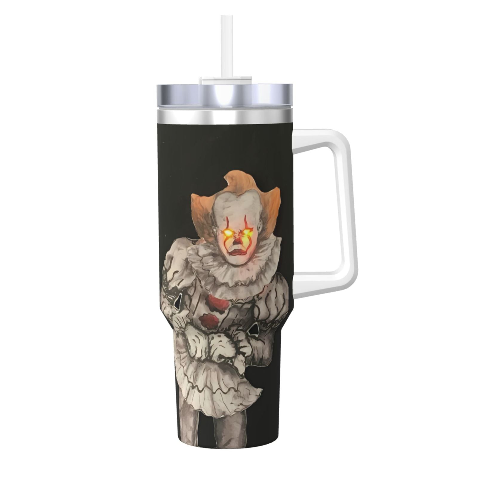 Penny-Wise 40 Oz Car Cap, Tumbler With Handle Water Bottle Travel Cup ...