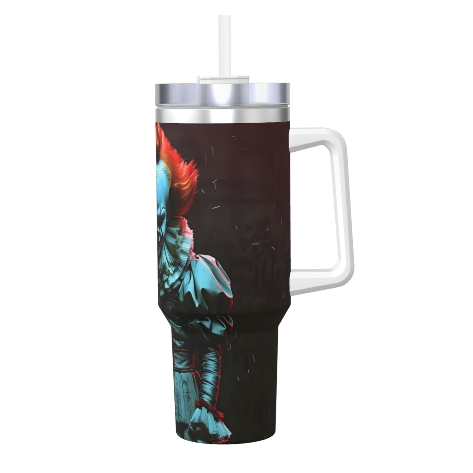 Penny-Wise 40 Oz Car Cap, Tumbler With Handle Water Bottle Travel Cup ...