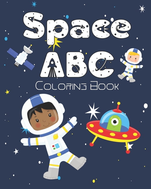 Penny's Early Learning Space ABC Coloring Book: An Alphabet Astronomy ...