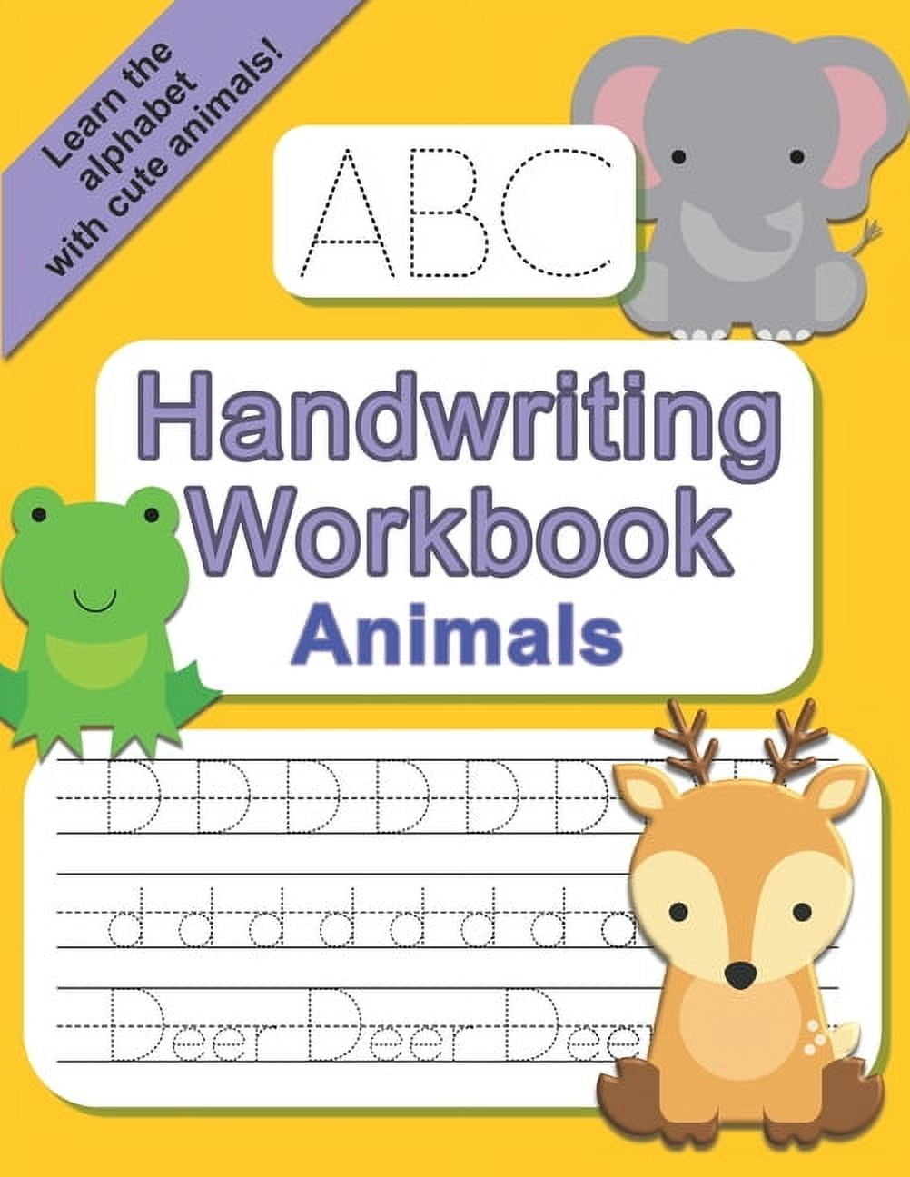 Penny's Early Learning: ABC Handwriting Workbook - Animals: Learn to ...
