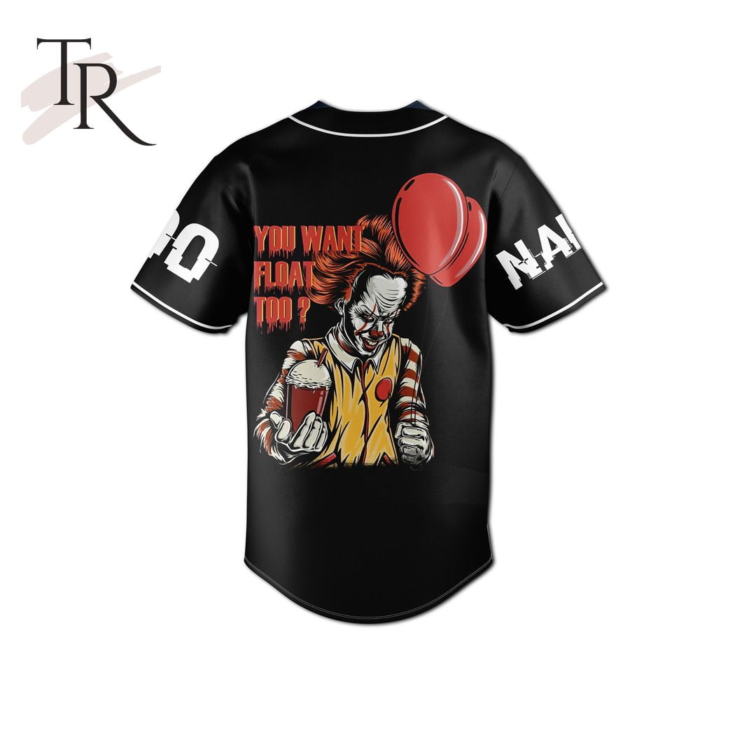 PennyWise - Old Fashion Root Beer Float Custom Baseball Jersey ...
