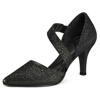 Black Glitter Heels Black Glitter Heels
