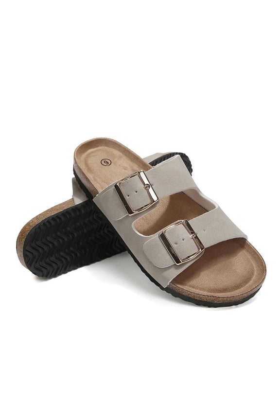 Buckle Slippers