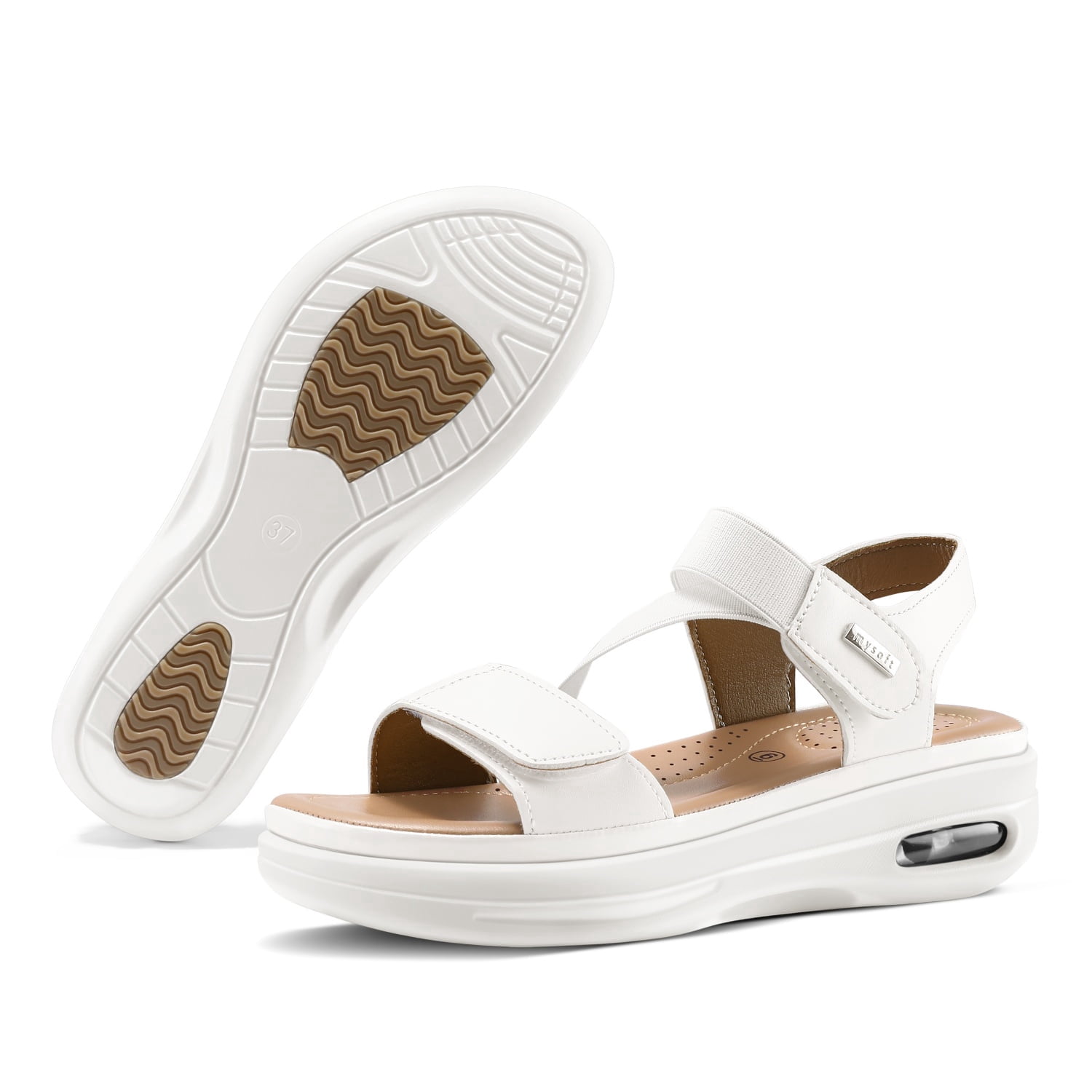 Penny Sue Women's Shoes, Flat Sandals, Air Platform, Open Toe, Sport ...
