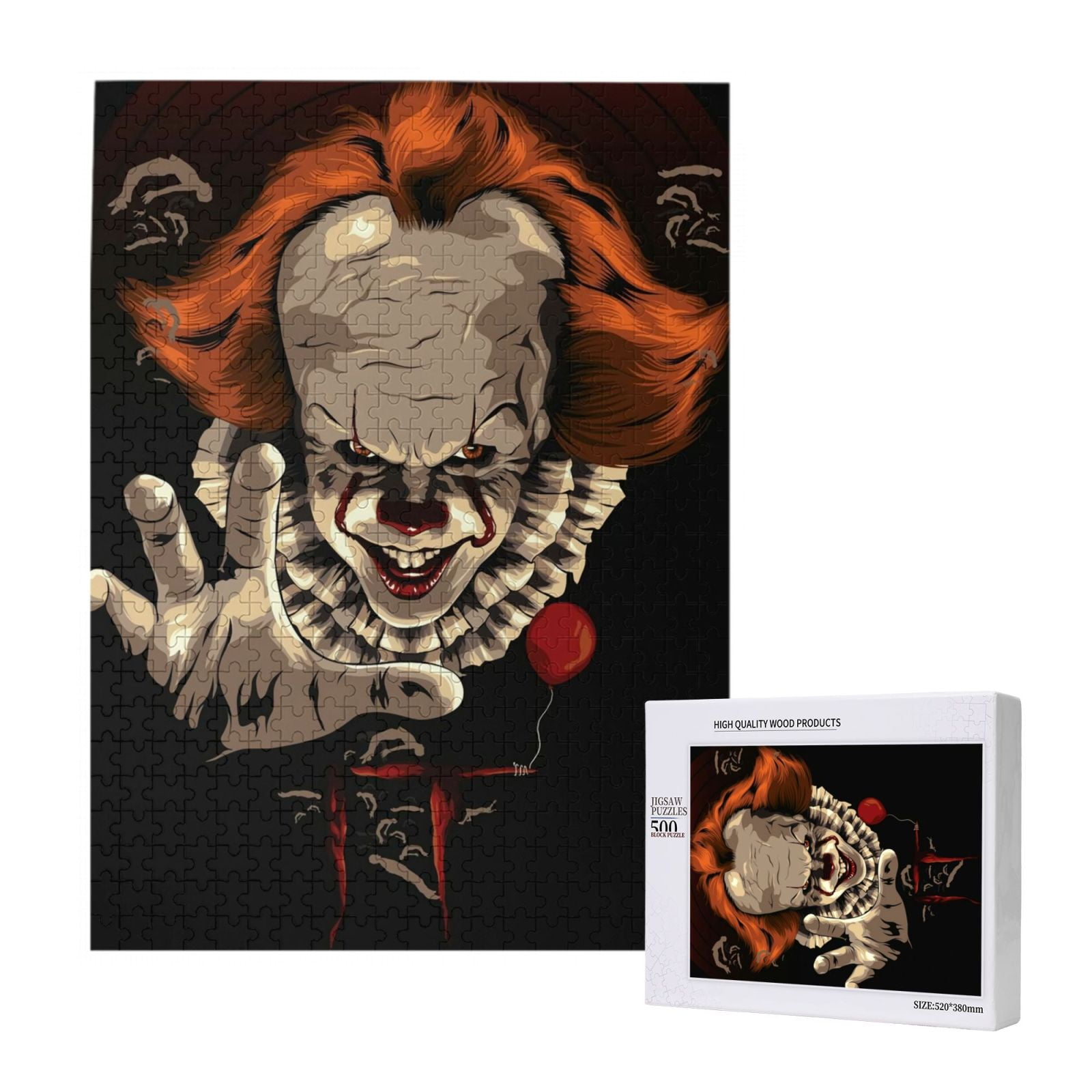 Pennywise Anime Puzzles Boys Girls Teens 300/500/1000 Piece Wooden ...