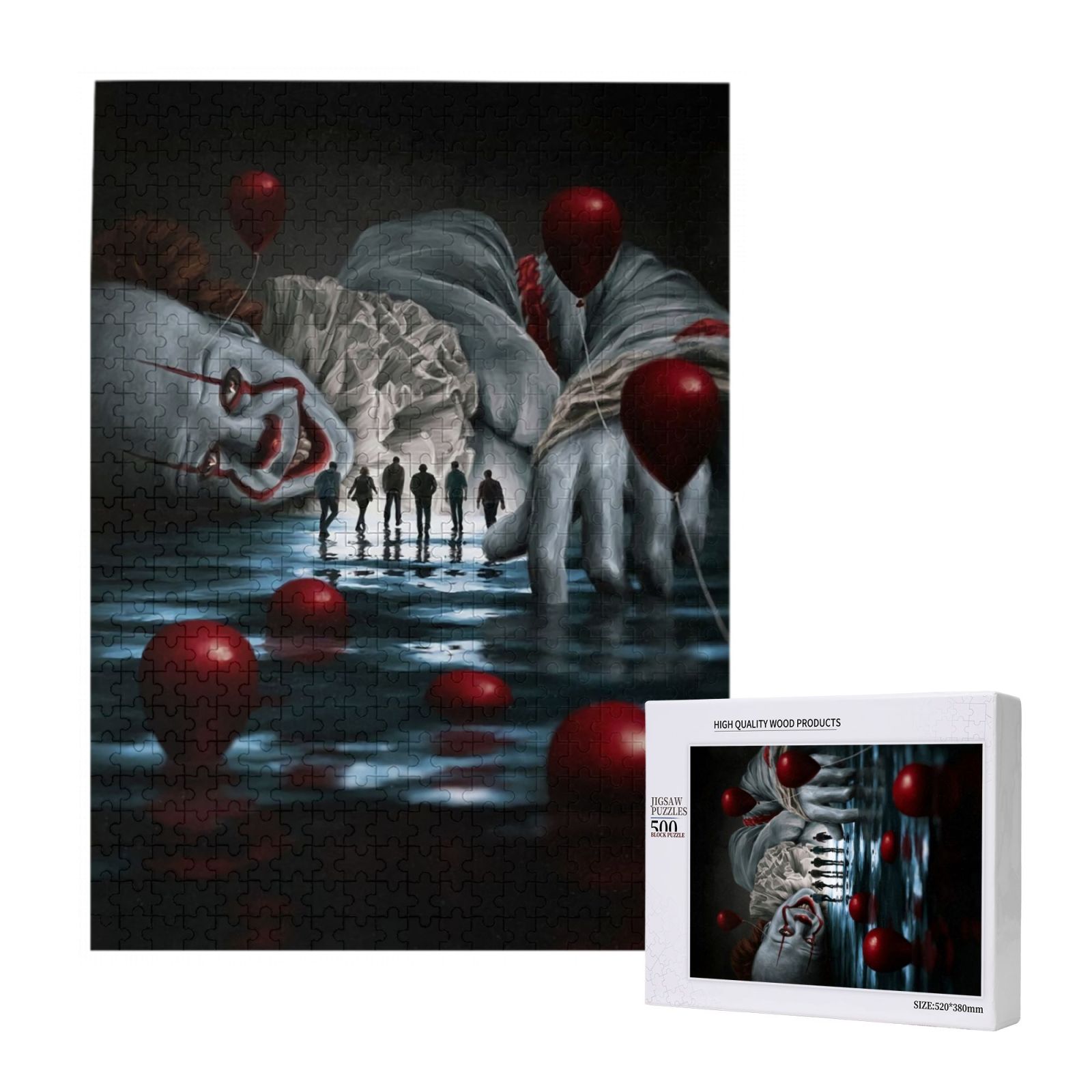 Pennywise Anime Puzzles Boys Girls Teens 300/500/1000 Piece Wooden ...