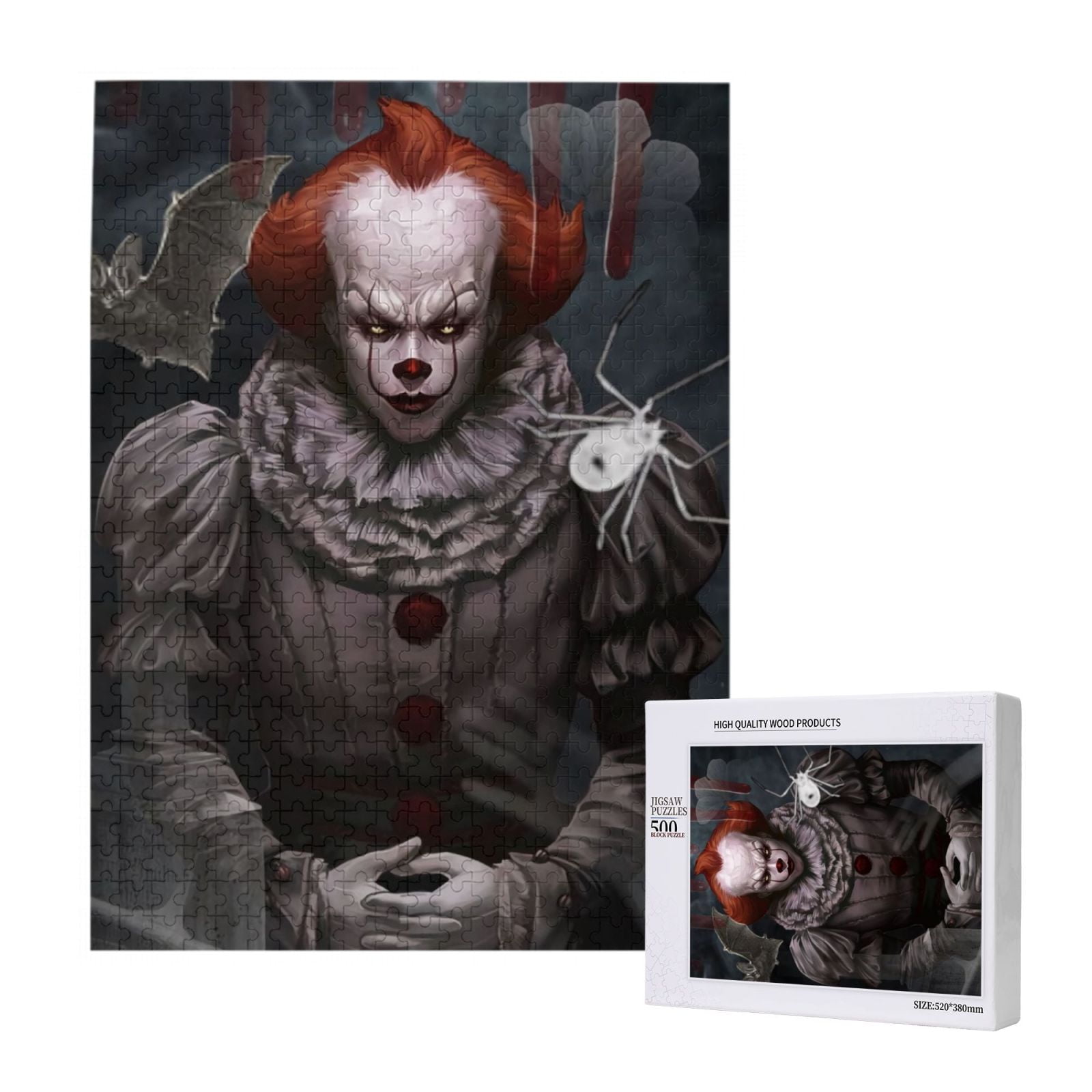 Pennywise Anime Puzzles Boys Girls Teens 300/500/1000 Piece Wooden ...