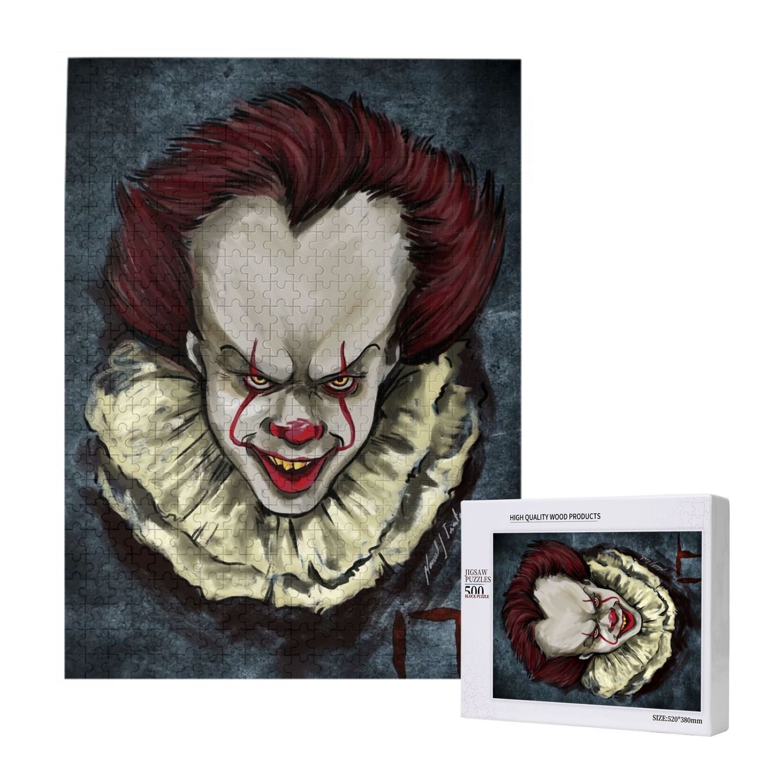 Pennywise Anime Puzzles Boys Girls Teens 300/500/1000 Piece Wooden ...