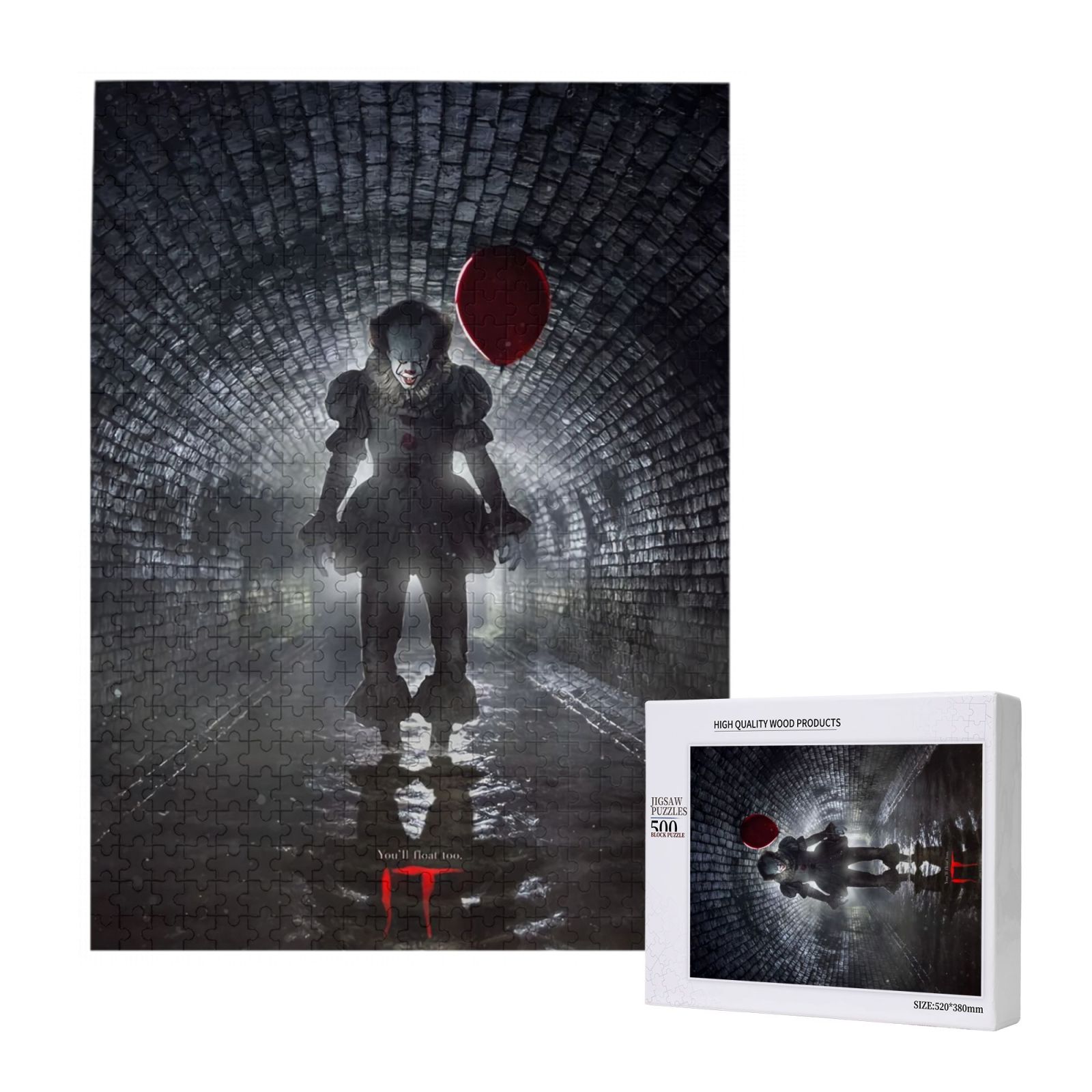 Pennywise Anime Puzzles Boys Girls Teens 300/500/1000 Piece Wooden ...