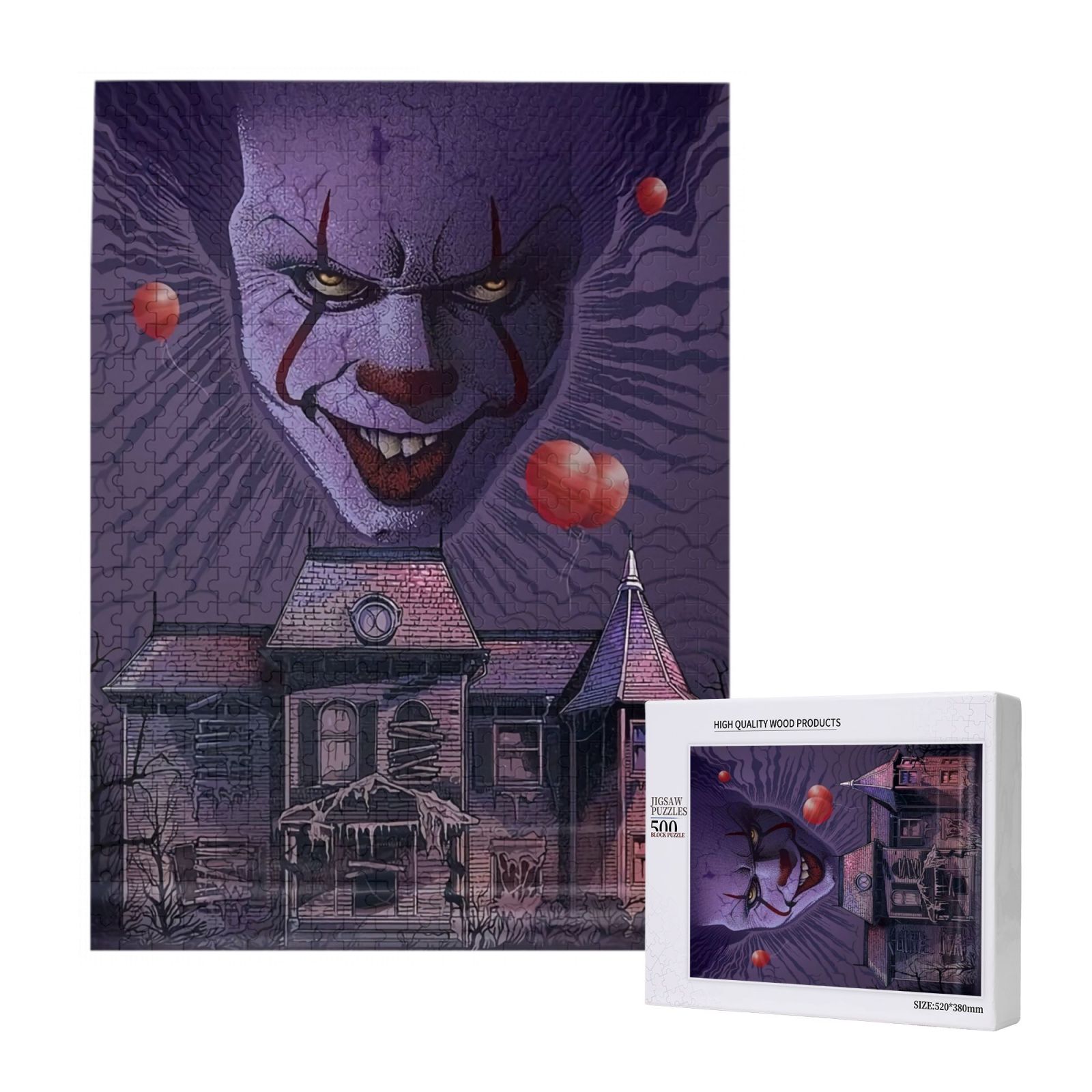 Pennywise Anime Puzzles Boys Girls Teens 300/500/1000 Piece Wooden ...