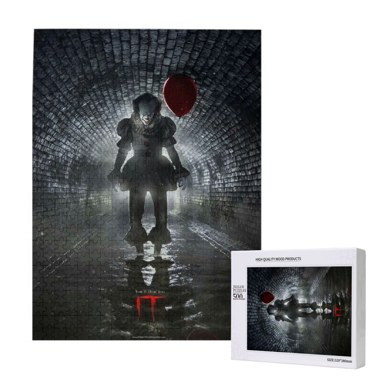 Pennywise Anime Puzzles Boys Girls Teens 300/500/1000 Piece Wooden ...