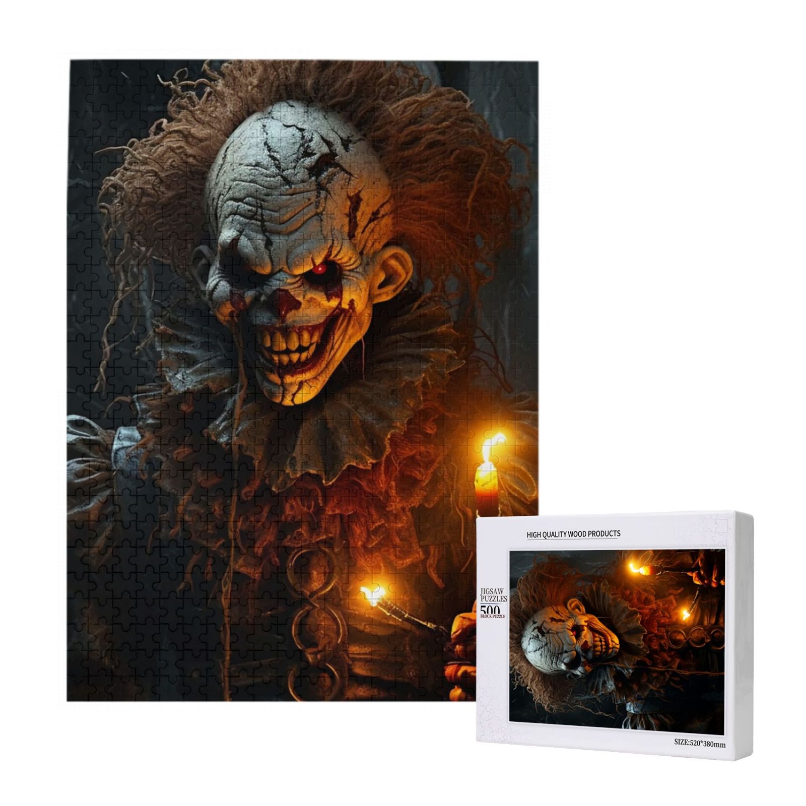 Pennywise Anime Puzzles Boys Girls Teens 300/500/1000 Piece Wooden ...