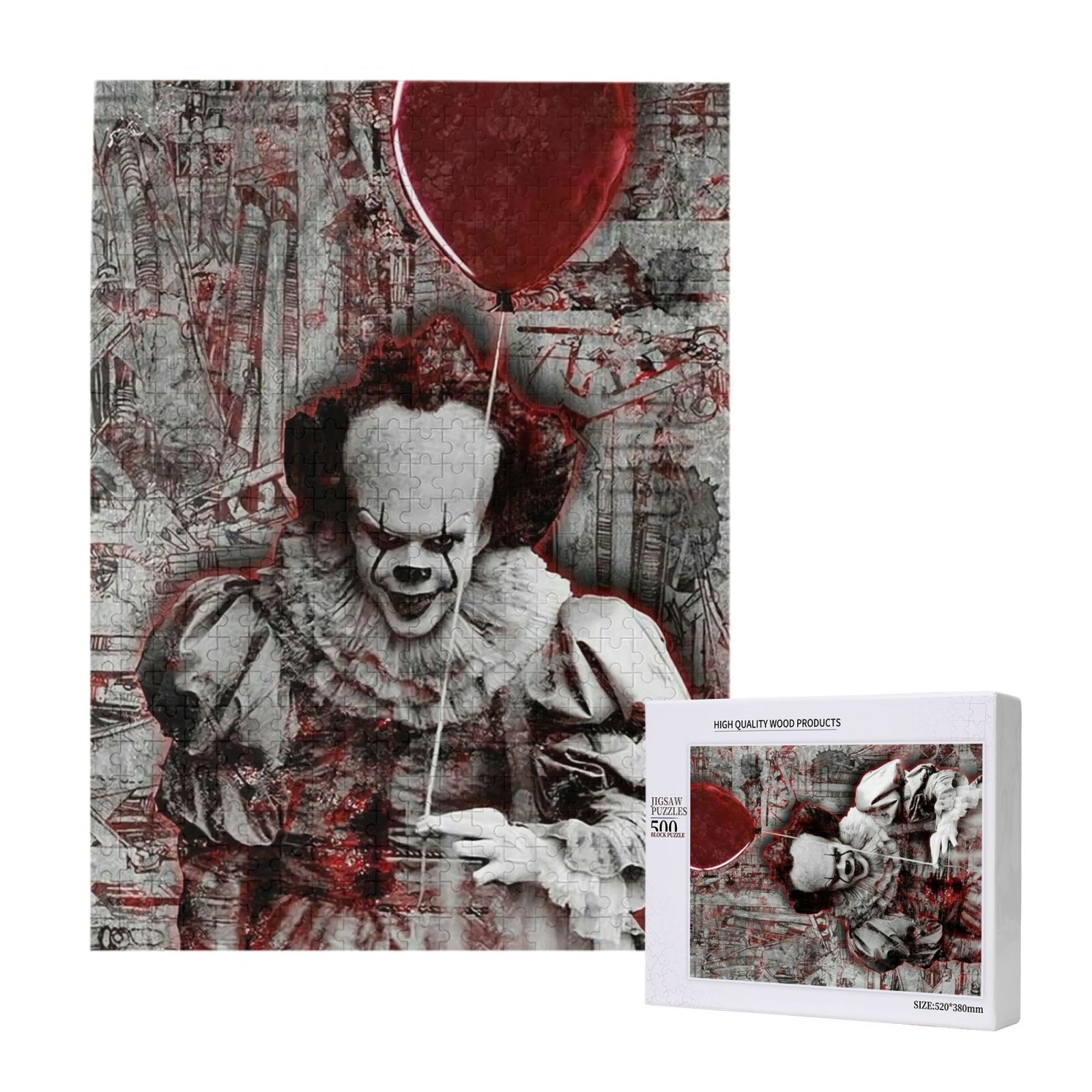 Pennywise Anime Puzzles Boys Girls Teens 300/500/1000 Piece Wooden ...